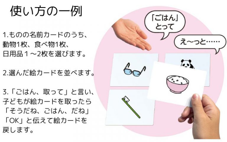 「生活ことば」を育てるため 言語聴覚士が選んだ100枚の絵カード。 子どもの安心と行動につながります。 | tobiraco（トビラコ）